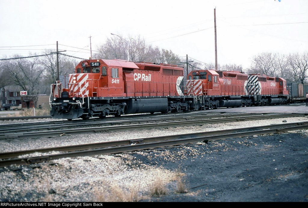 CP 5411, 5557, and 5542